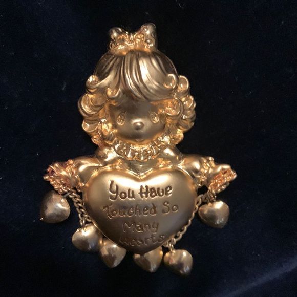 Jewelry | Cute Pinwith Hearts You Have Touched So Many Hearts Statement ...